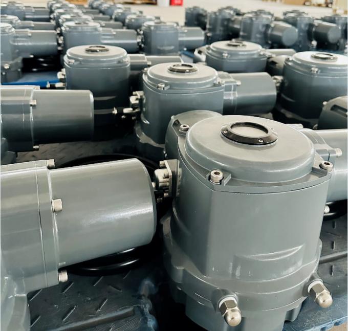 IP67 Electric Multi Turn Actuator 5000NM With Thermal Protection